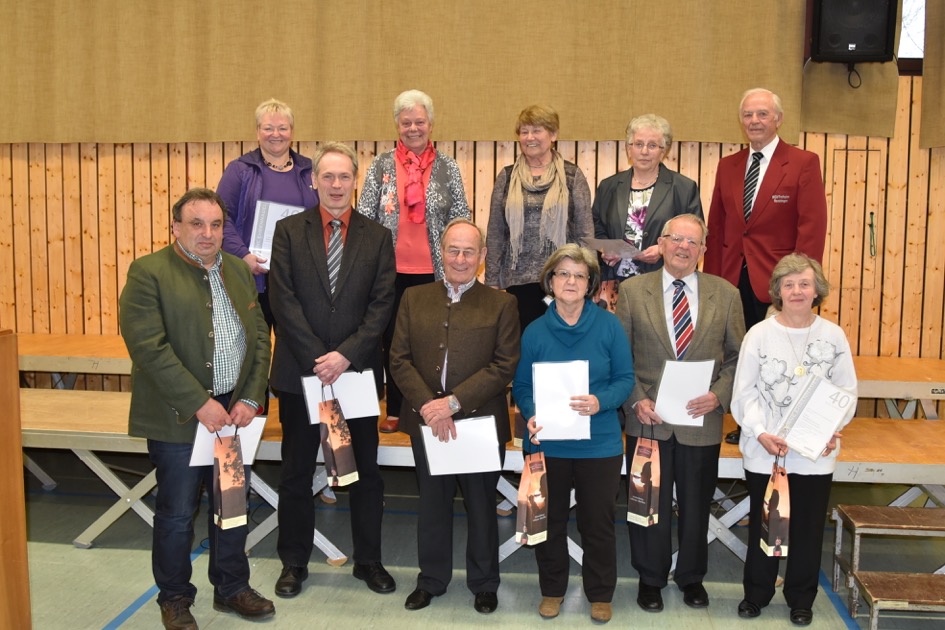 Ehrungstag beim CVJK 2015